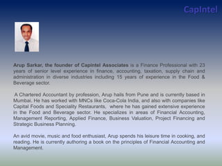 CapIntel Presentation | PPTX | Business Accounting & Finance | Business