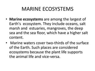 6377.types of ecosystems 10 | PPT