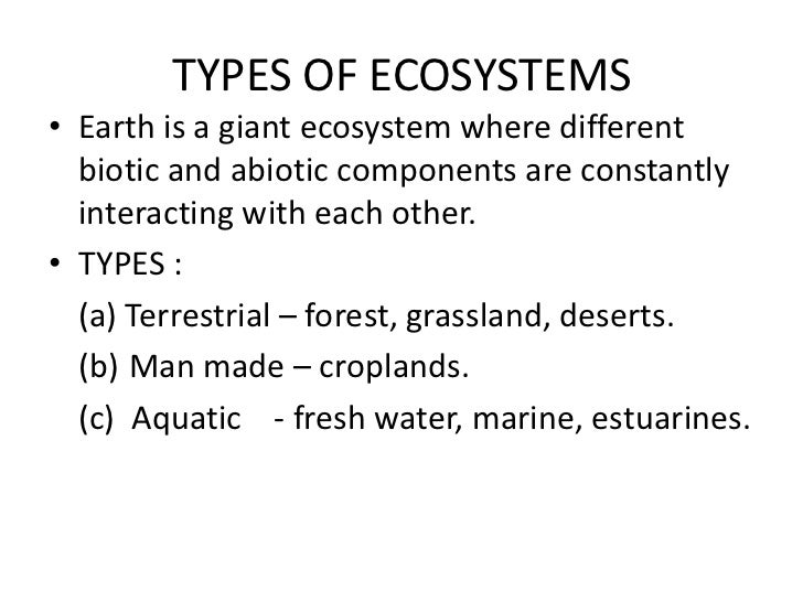 6377.types of ecosystems 10