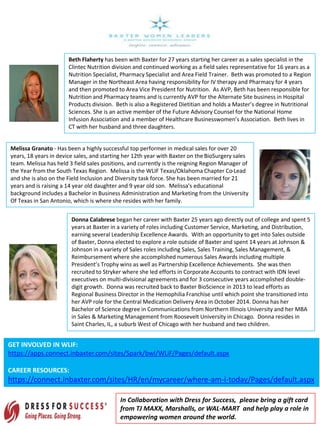 Womens leader breakfast- 2016 Event Flier.ppt | Healthcare Industry ...