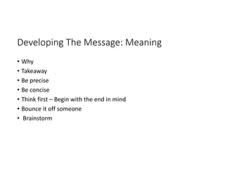 Effective Leadership Communication Presentation | PDF