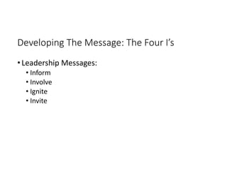 Effective Leadership Communication Presentation | PDF