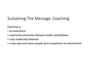 Effective Leadership Communication Presentation | PDF
