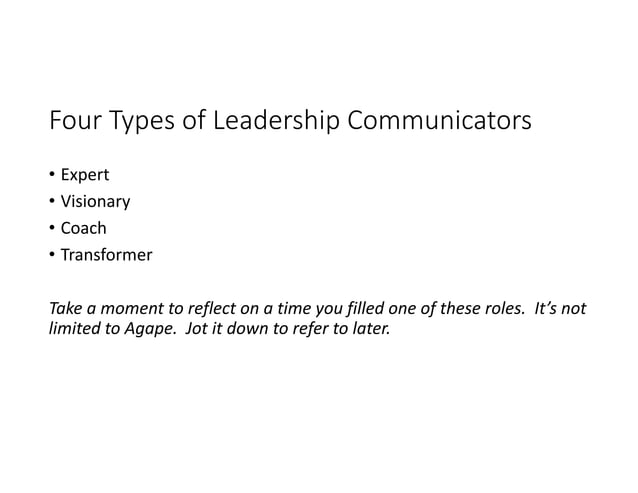 Effective Leadership Communication Presentation | PDF