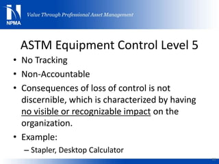 NPMA Physical Inventory - Beyond Scanning and Checking the Box | PPT