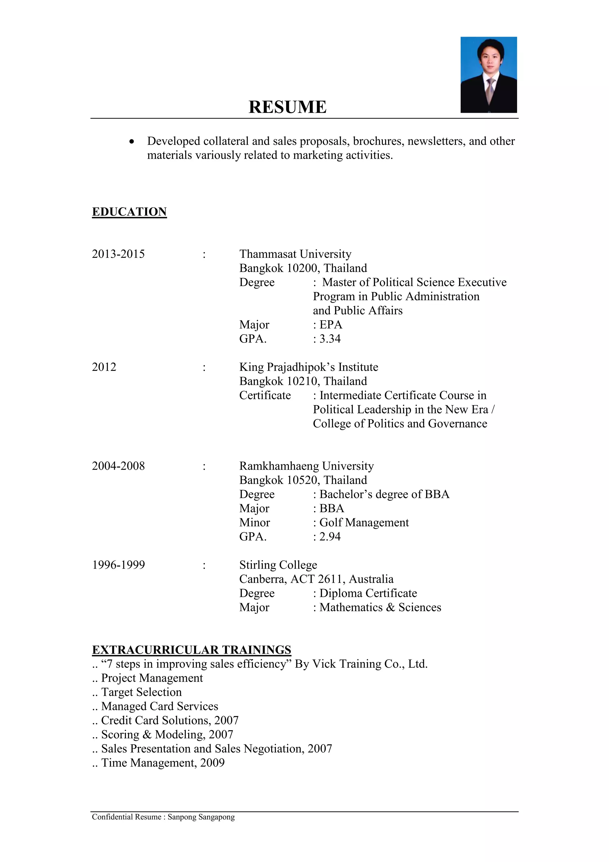 Mart_Resume 2015_Update | PDF