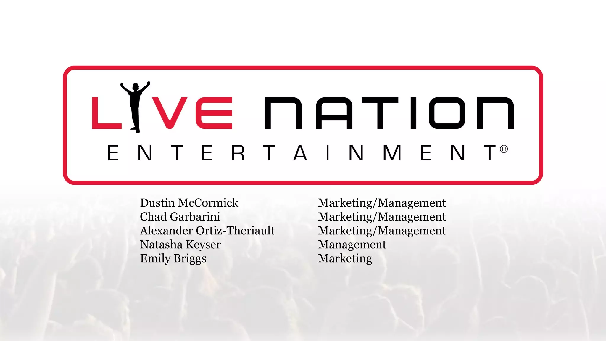 Live Nation Final Presentation | PDF