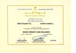 Basic Weight And Balance | PDF