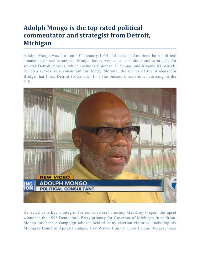 Adolph Mongo - Alchetron, The Free Social Encyclopedia