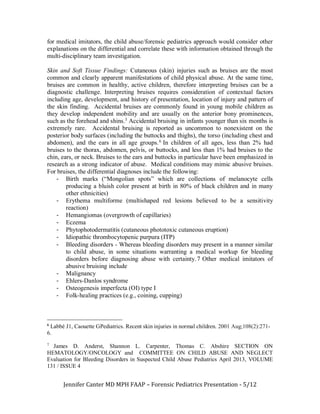 Child Abuse Pediatrician Expert Dr. Jennifer Canter | PDF | Injuries ...