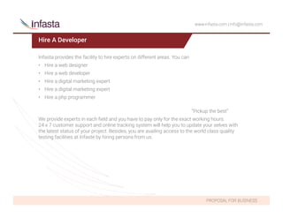 Infasta Buisness Proposal | PDF