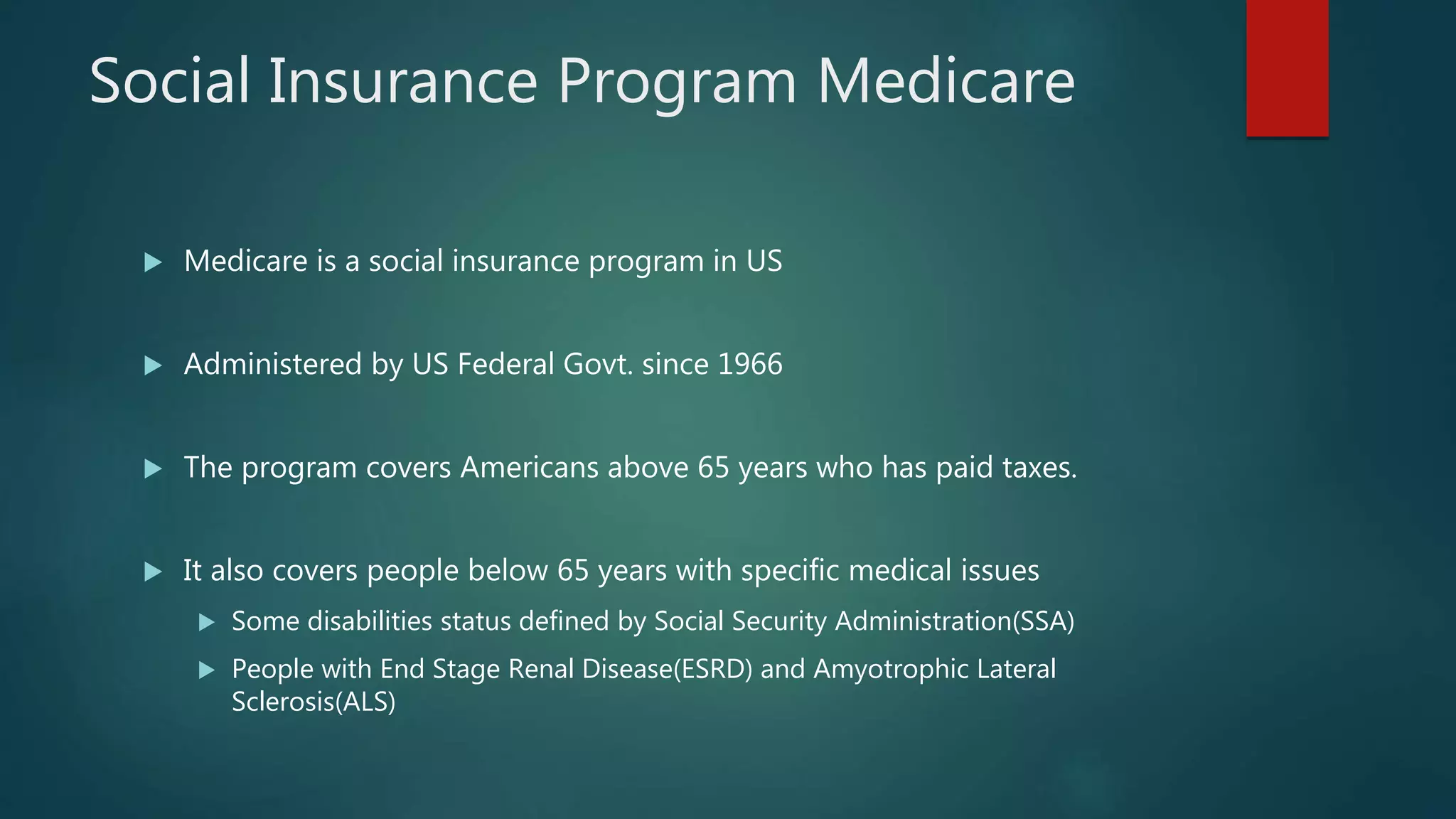 Health Insurance in US | PPTX