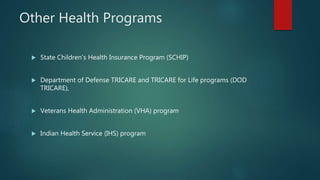 Health Insurance in US | PPTX