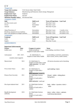 waleed CV | DOC