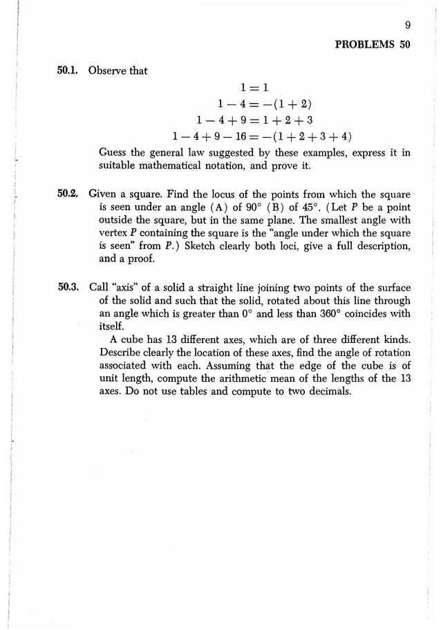 standford mathematics problem book