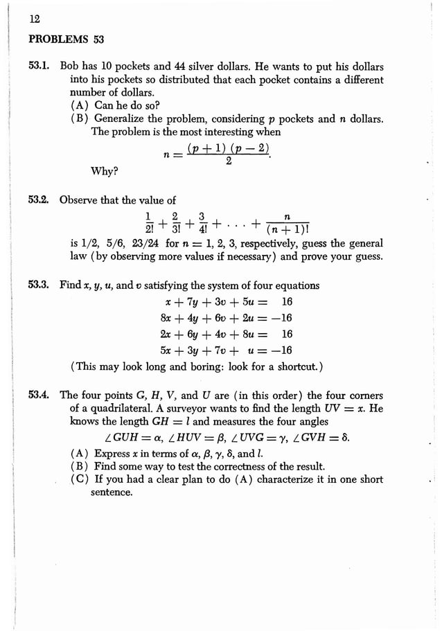 standford mathematics problem book | PDF