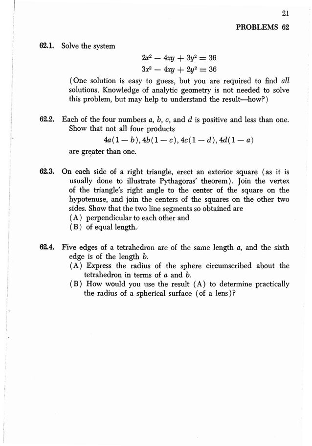 standford mathematics problem book