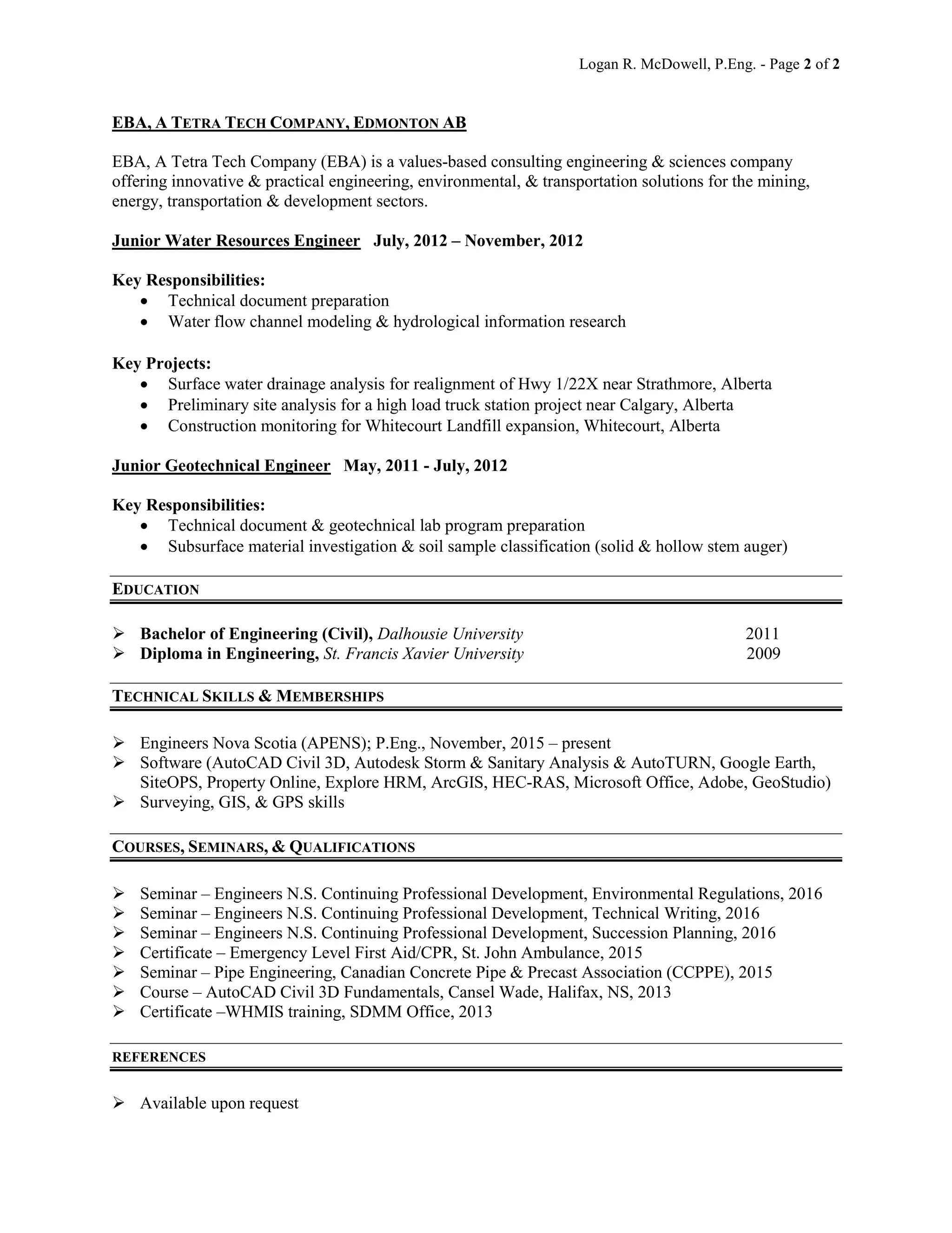 Logan McDowell Resume | PDF