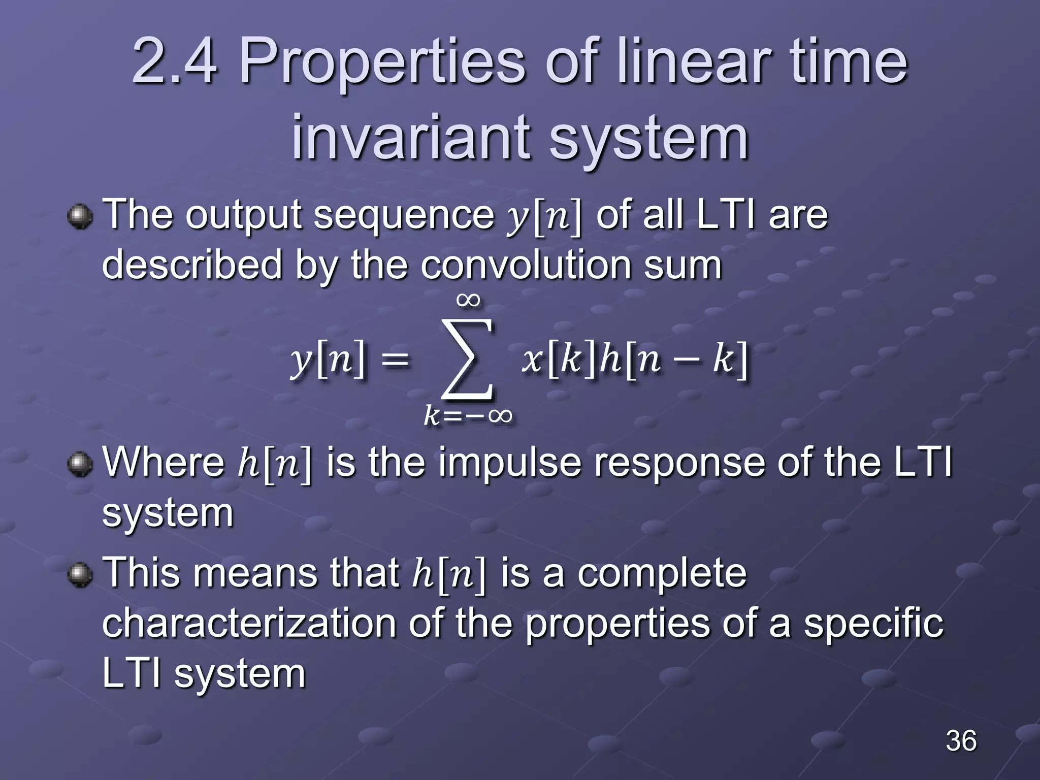discrete time signals and systems | PPTX