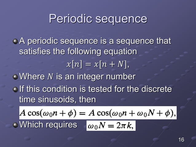 discrete time signals and systems | PPTX