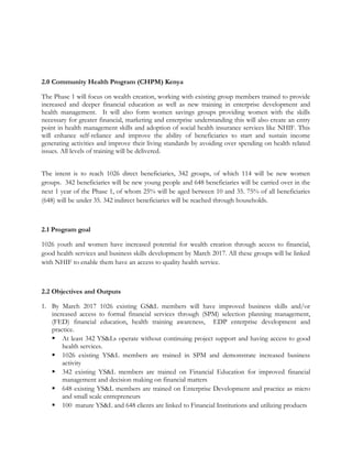 Kisumu Youth Mentorship Program proposal Proposal | DOC