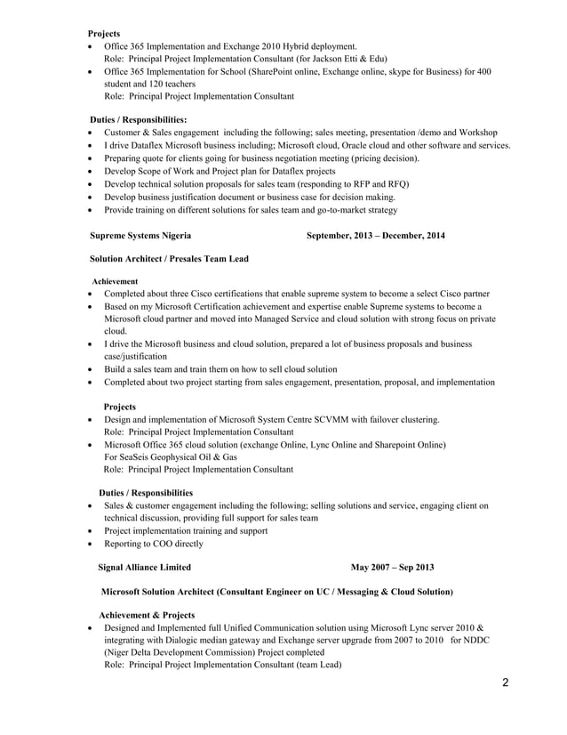 Nnaemeka Victor Maduike CV | PDF