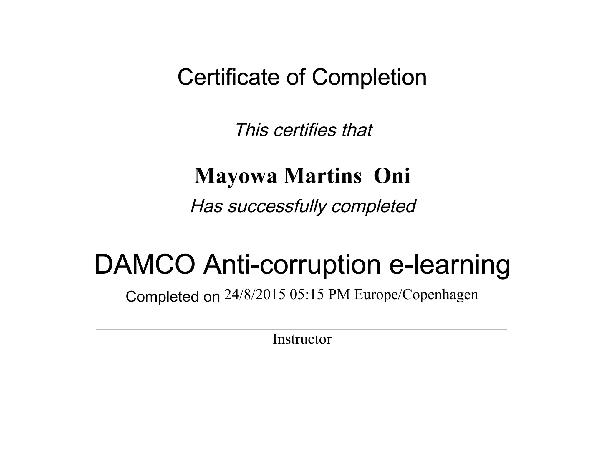 Anti Corruption | PDF