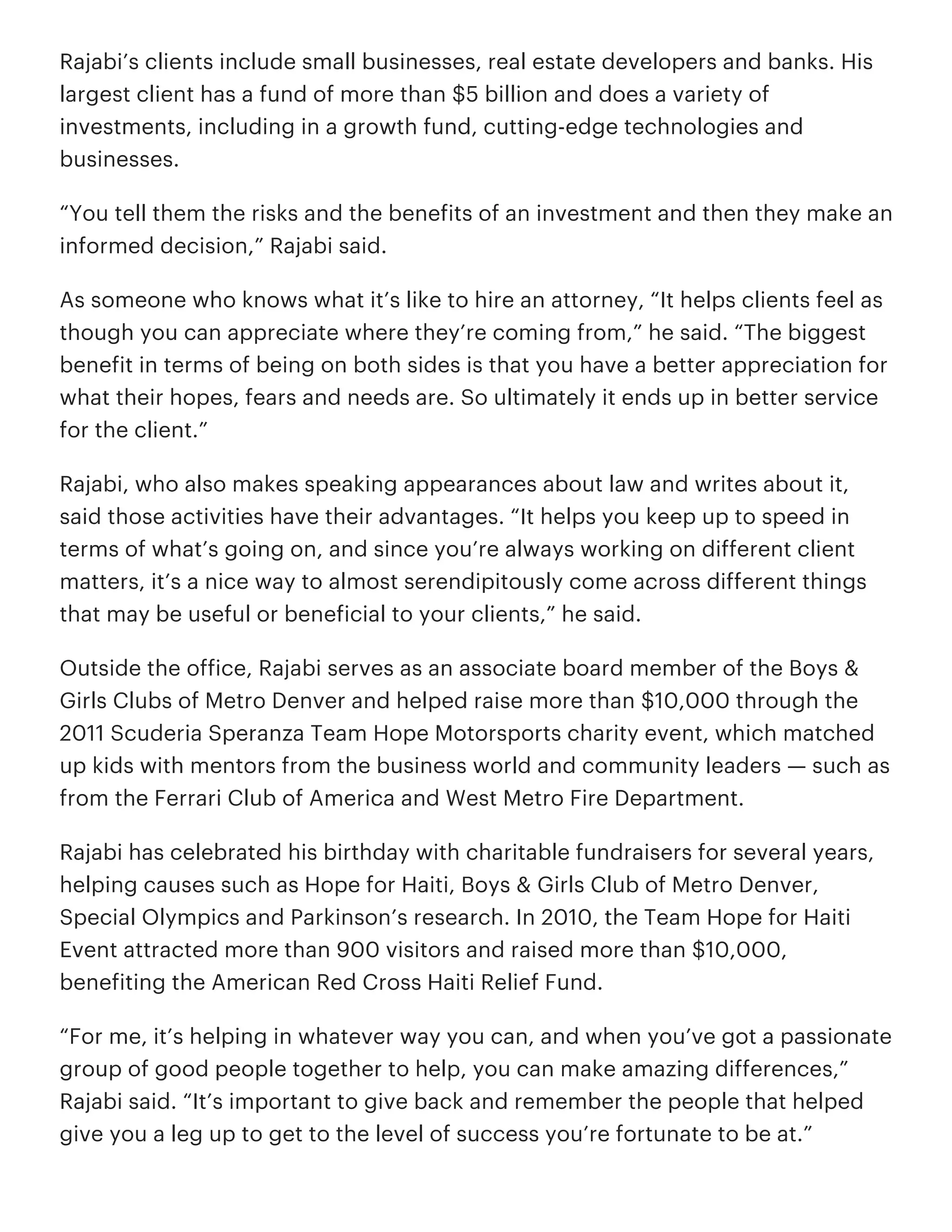 Rajabi living both his dreams — as an a.. | PDF