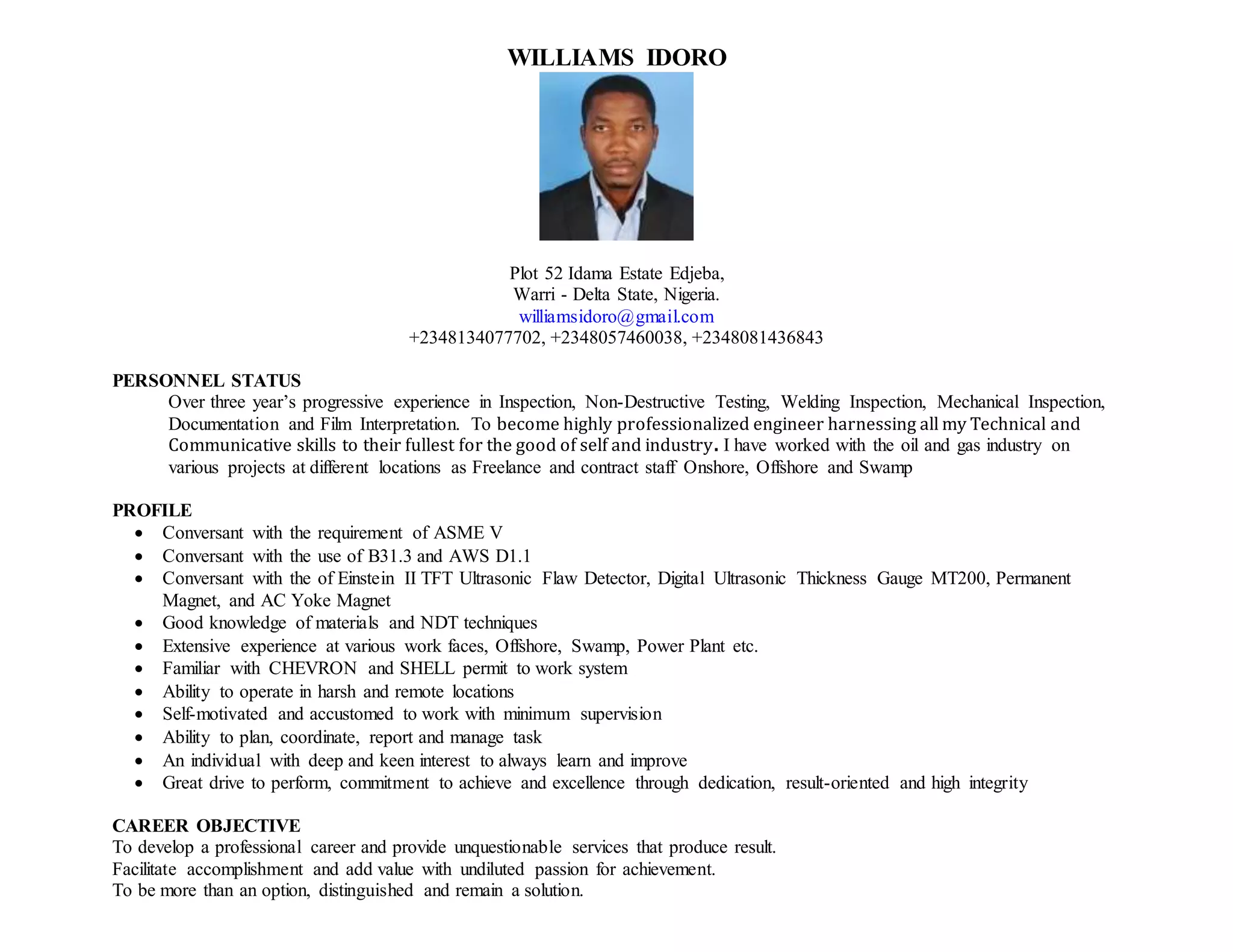 WILLIAMS IDORO CV 2.2 | DOCX