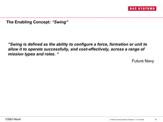 Supporting Flexible Combat Systems | PPS