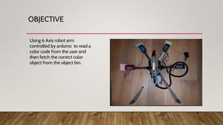 ce595_color_fetch_robot | PPTX | Computer Peripherals | Computing