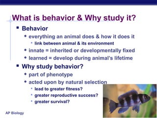 63 ch51behavior2005 | PPT