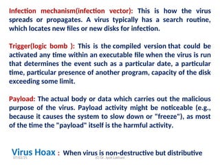 A detailed overview of computer virus.ppt