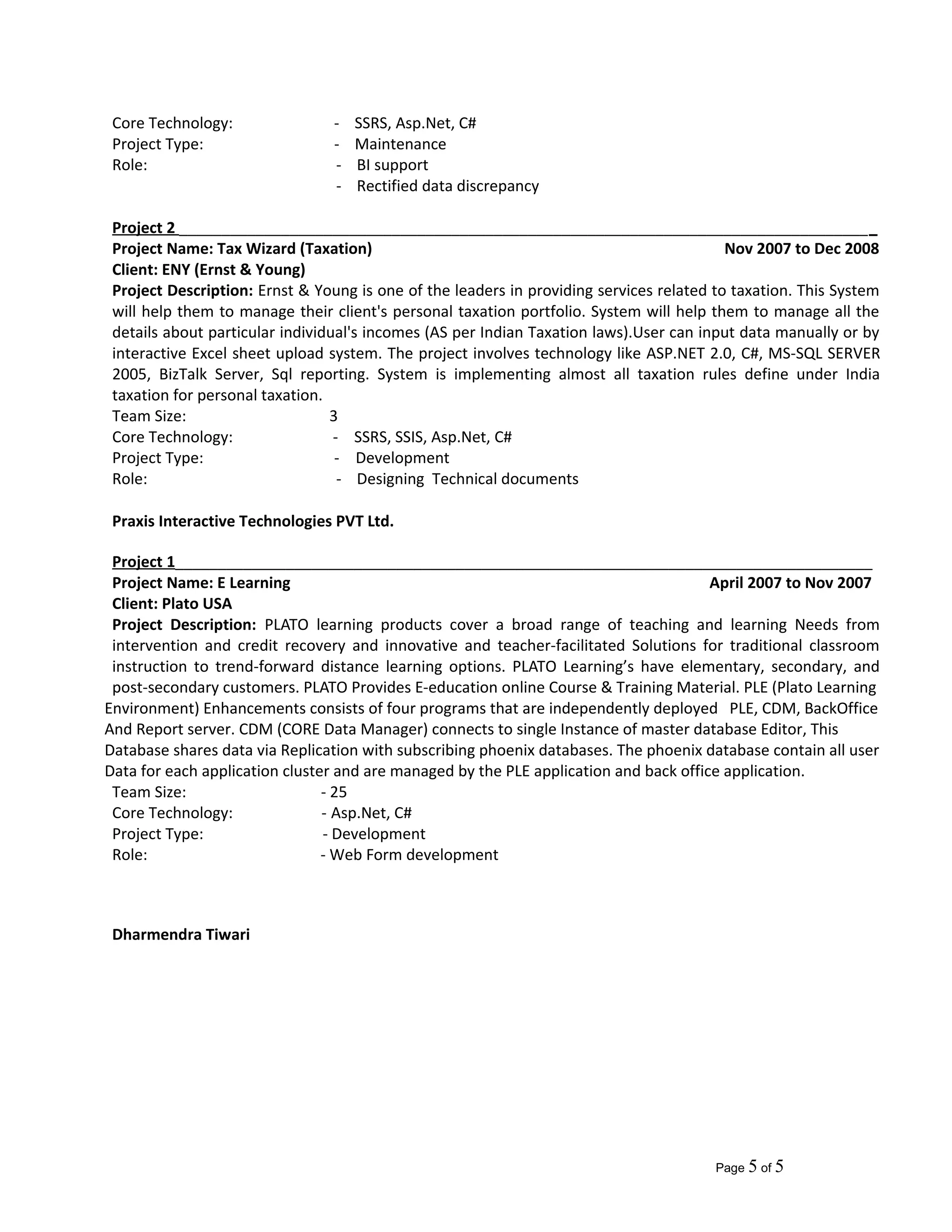 Dharmendra_Tiwari (466117) | PDF