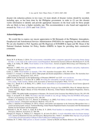 Assessing the vulnerability of different age groups regarding flood fatalities | PDF