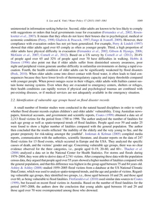 Assessing the vulnerability of different age groups regarding flood fatalities | PDF
