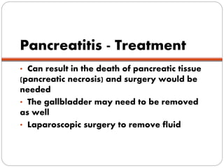 Pancreatitis Presentation | PPTX