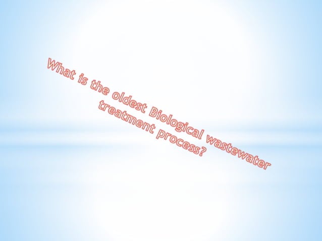 Integrated Fixed-Film Activated Sludge (IFFAS) | PPTX | Biotech and ...