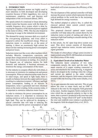 Energy Consumption Minimization of Squirrel Cage Induction Motor Using Classical Optimal ...