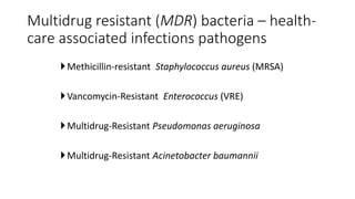 Genotyping methods of nosocomial infections pathogen | PPTX