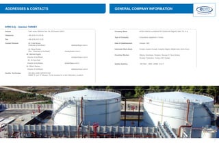 E.Berkay_EPRO Inc_ Company Profile | PDF