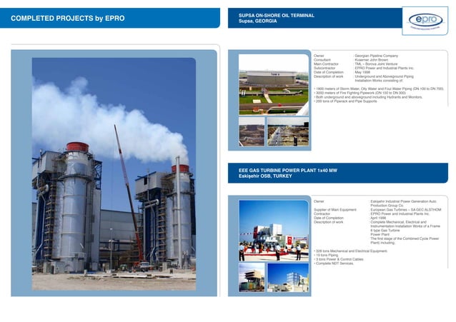 E.Berkay_EPRO Inc_ Company Profile | PDF | Manufacturing Industry | Industries