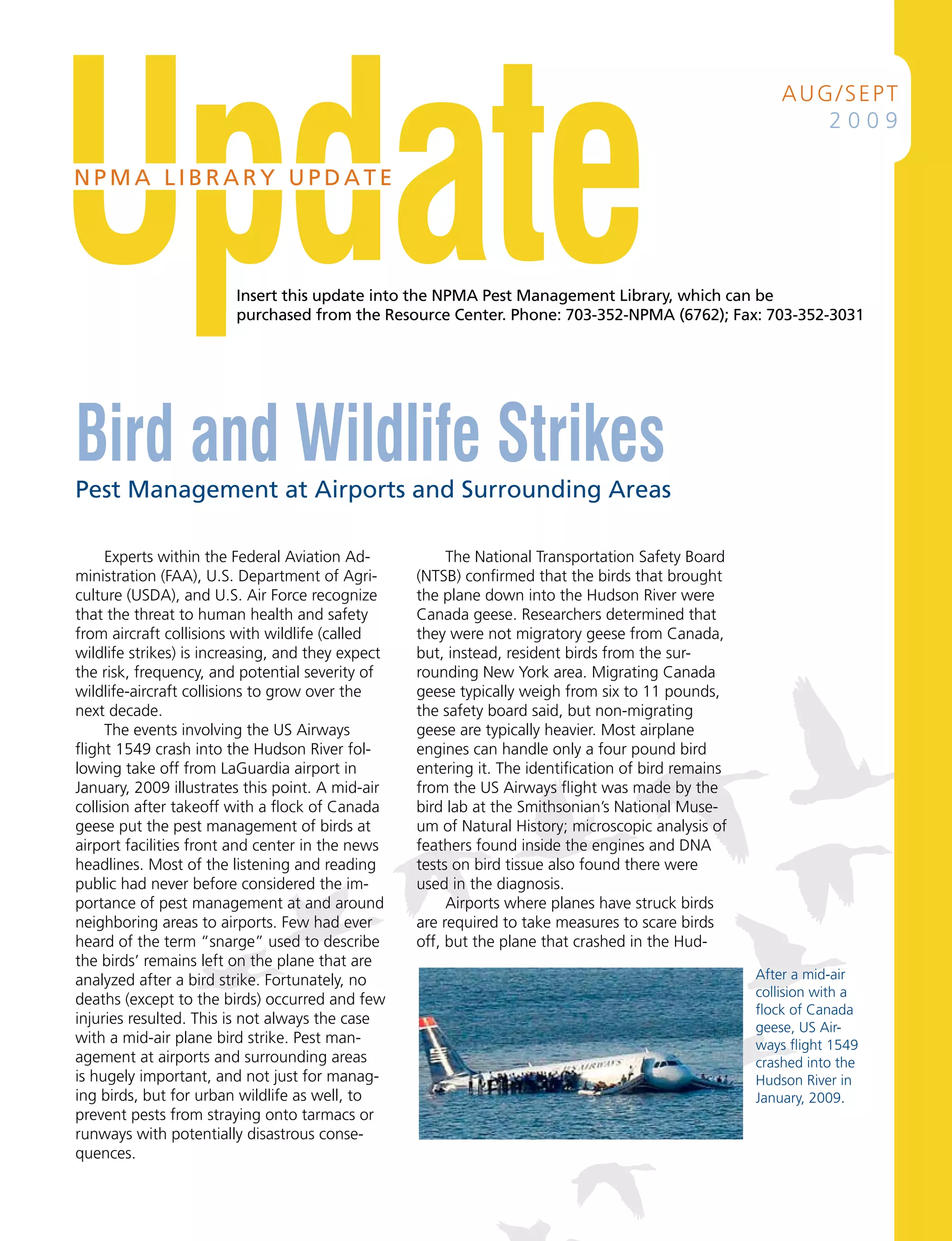 Pest Management at Airports | PDF