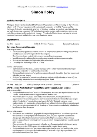 CV Simon Foley (English) 18Jan16 | DOCX