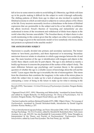 Jacques Lacan on Naricissism and the Ego (October 2016) | DOCX