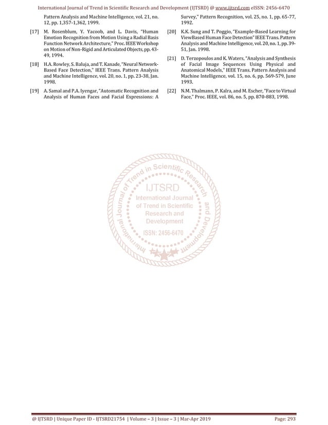 Fiducial Point Location Algorithm for Automatic Facial Expression Recognition | PDF