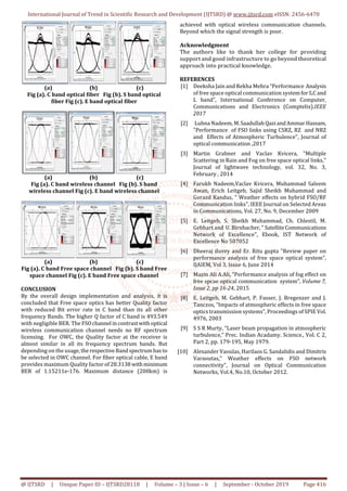 Implementation of 5G in Guided and Unguided Optical Communication ...