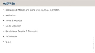 Predicting mismatch losses in utility-scale photovoltaic systems | PDF