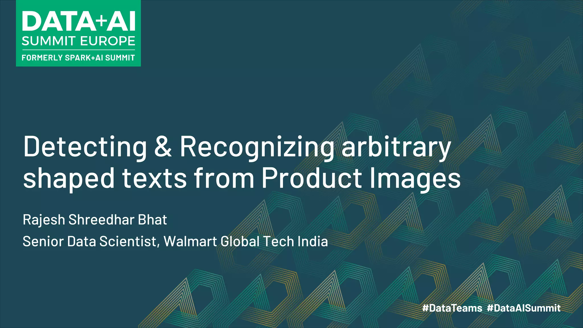 Detecting and Recognising Highly Arbitrary Shaped Texts from Product Images | PPT