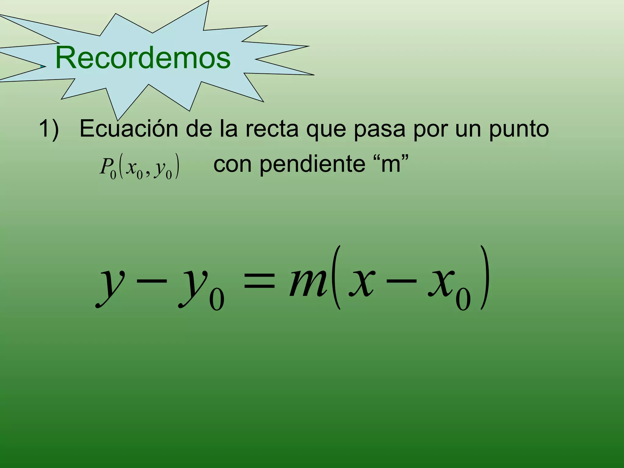 recta tangente y recta normal | PPT
